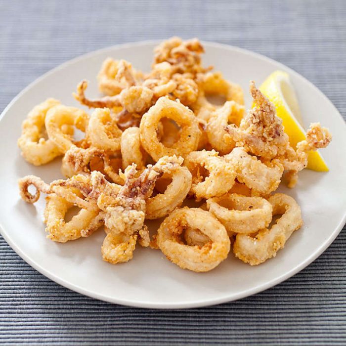 Calamar Troceado