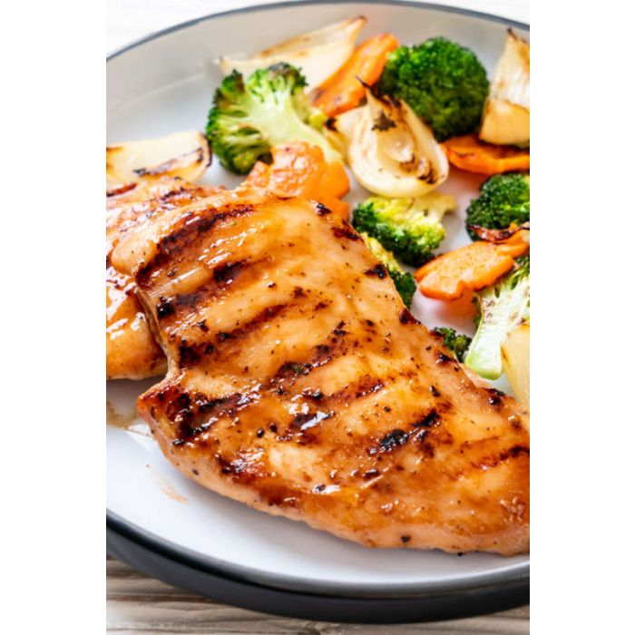 Pechuga de pollo fileteada