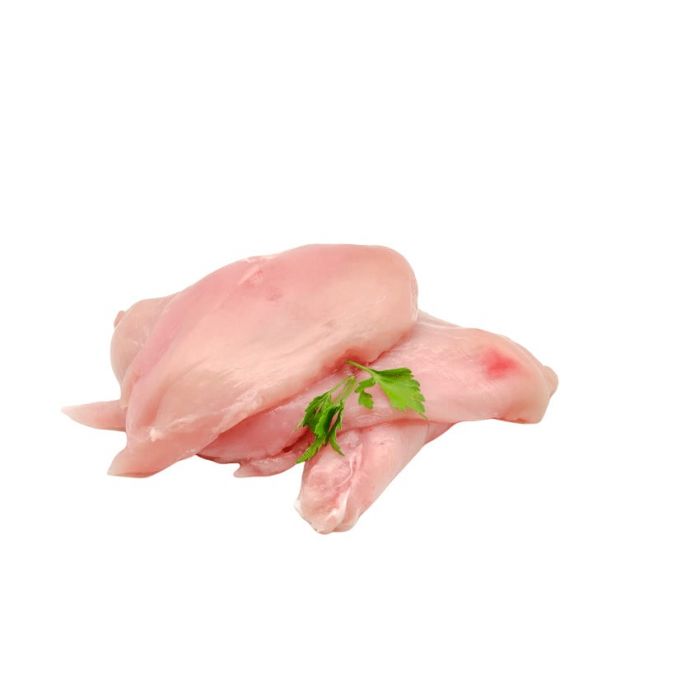 Pechuga de pollo fileteada